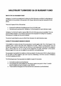 16-19 Bursary Fund Guidance 2024 - Haileybury Turnford