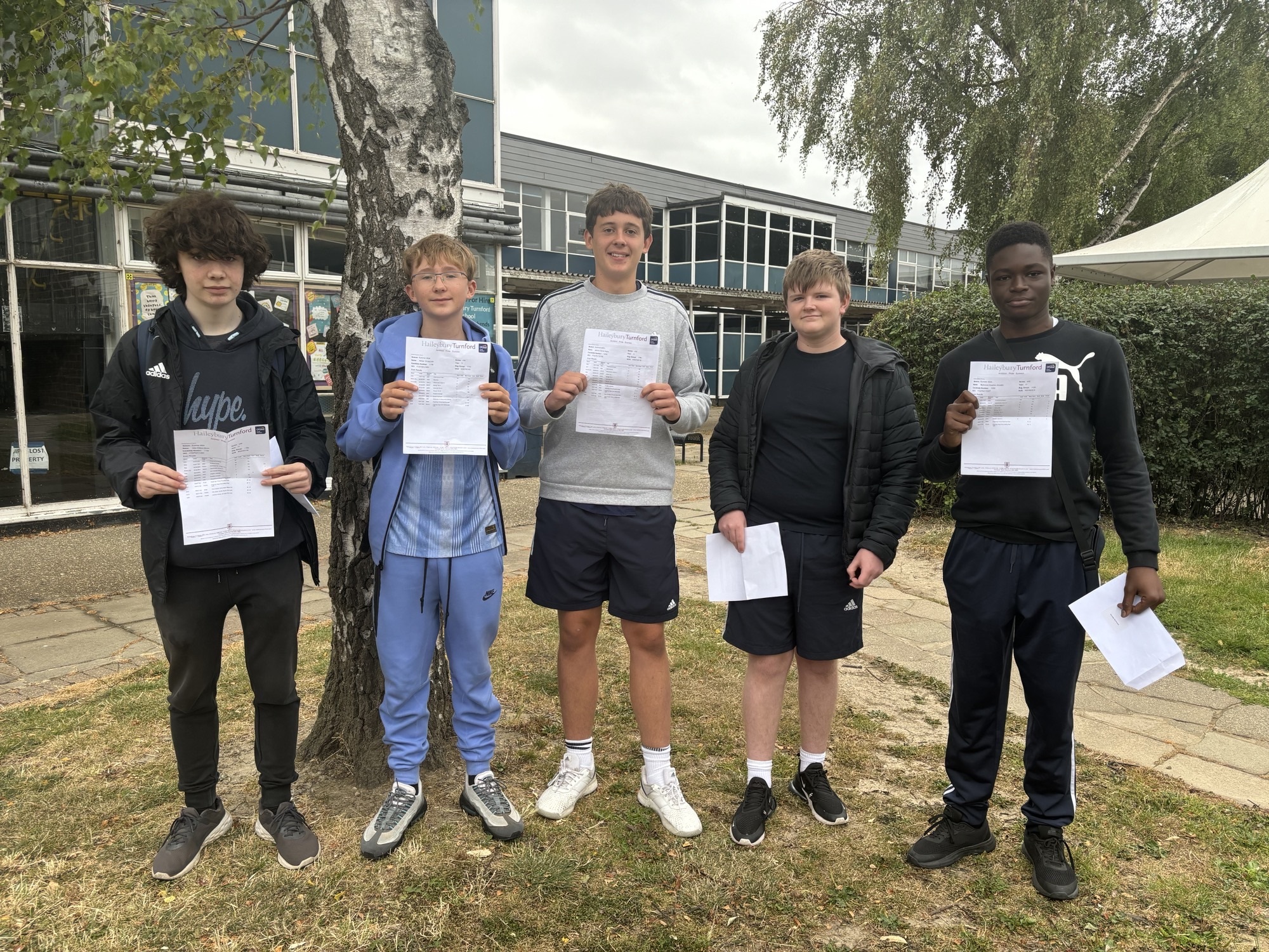 Strong success for Haileybury Turnford Year 11 students today ...